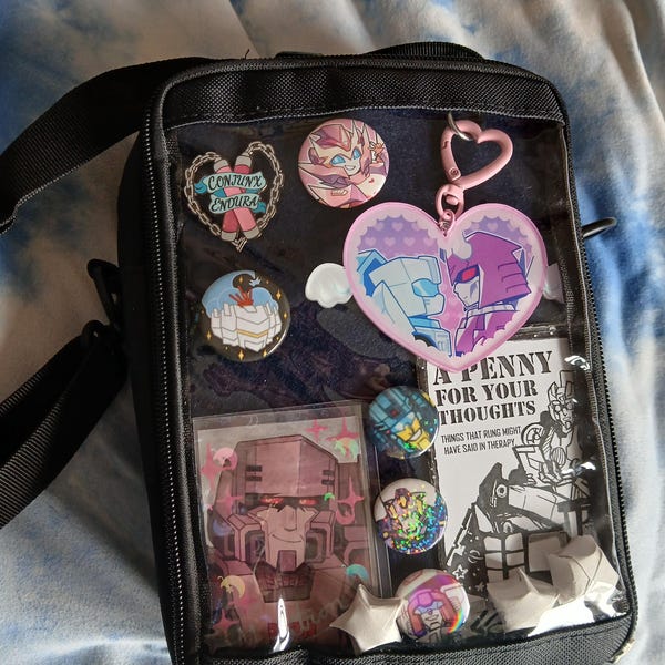 Classic Size Small Ita Bag Crossbody, 8 Colors,small Anime Ita Bag ...