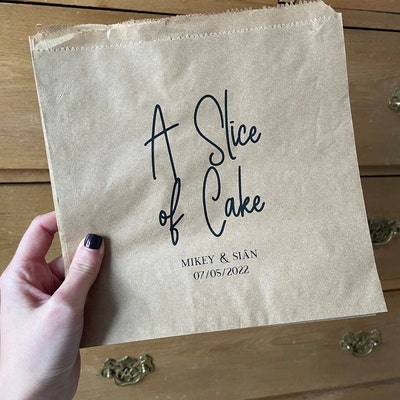 Personalised Paper Bags Cake Boxes Bags, Wedding Sweet Cart, Cake ...