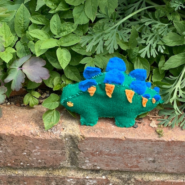 PDF Pattern - Felt Stegosaurus Dinosaur Plush - Etsy