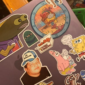 Regular Show Stuff Stickers 10 Pack Stinkostudio - Etsy