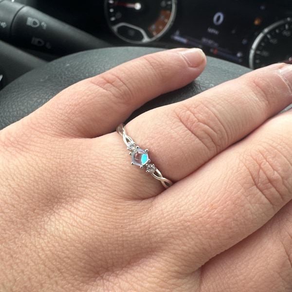 925 STERLING SILVER Fuji Mountain & Sakura Couple Rings • Free Engraved ...