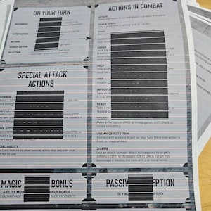 Dnd Initiative Tracker Dnd Dm Screen Accessories Character Sheet Tent ...