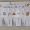 Editable Morning & Evening Routine Chart, Visual Schedule (digital ...