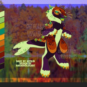 Custom Original Character Design Furry/fursona Adoptable - Etsy