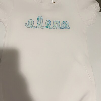 Emma Font Cursive Bean Stitch Applique Font, Quick Stitch, Vintage ...