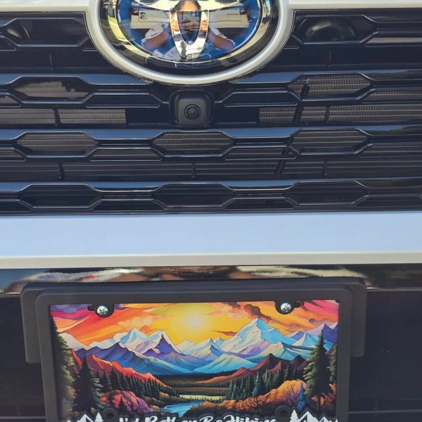 Surfing Raised License Plate Frame - Etsy