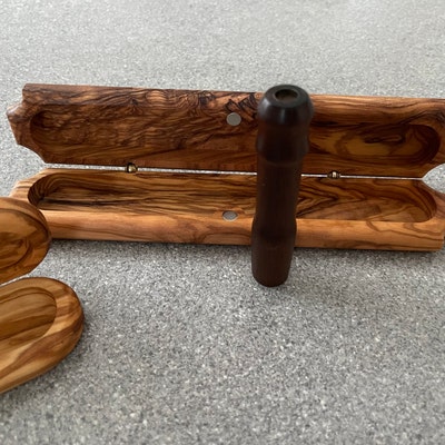 Olive Wood Cork Stopper With Pyrography Olivewood Pens® - Etsy
