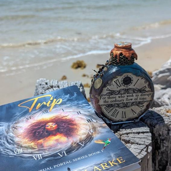 Color Changing Time Travel Potion Bottle: Steampunk Fantasy Decor - Etsy