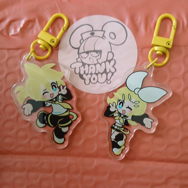 Panty & Stocking Keychains - Etsy