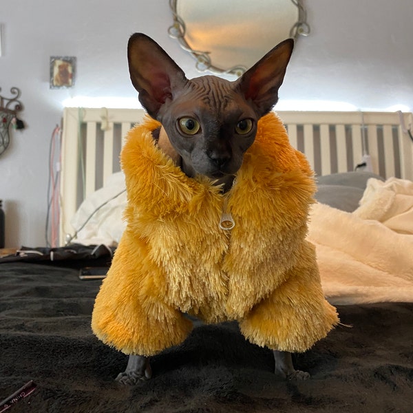 Clothes for Cats, Cat Bathrobe: Handmade Luxury for Your Feline Friend ...