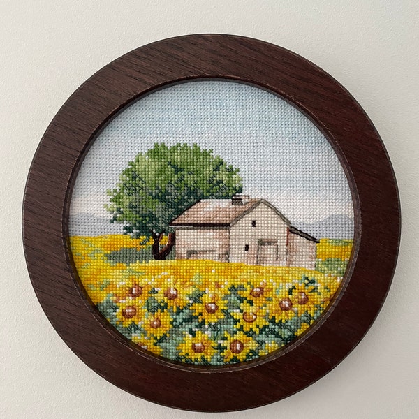 Round Frame, Modern Round Frame, Round Picture Frame, Wooden Round ...