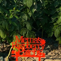 Custom Garden Sign - Plasma Cut, Steel Sign - 15" Wide by 19.5" Tall ...