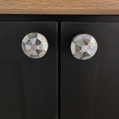 Mother of Pearl Knob Beautiful Mother of Pearl Drawer Pull Knob ...