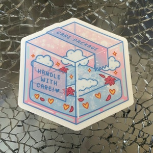 Mailbox Cute Aesthetic Vinyl Sticker Valentines Day - Etsy