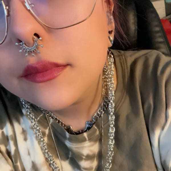 Fake Lip Ring, Lip Cuff, Faux, Snake Bites, Body Jewelry, No Piercing ...
