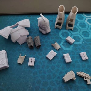 Clone Grenadier Tactical Kit 1:12 Scale Black Series - Etsy