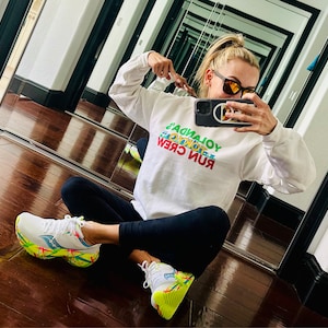 Custom Running Crew T-shirt, Family Matching Shirts, Group Spectator ...