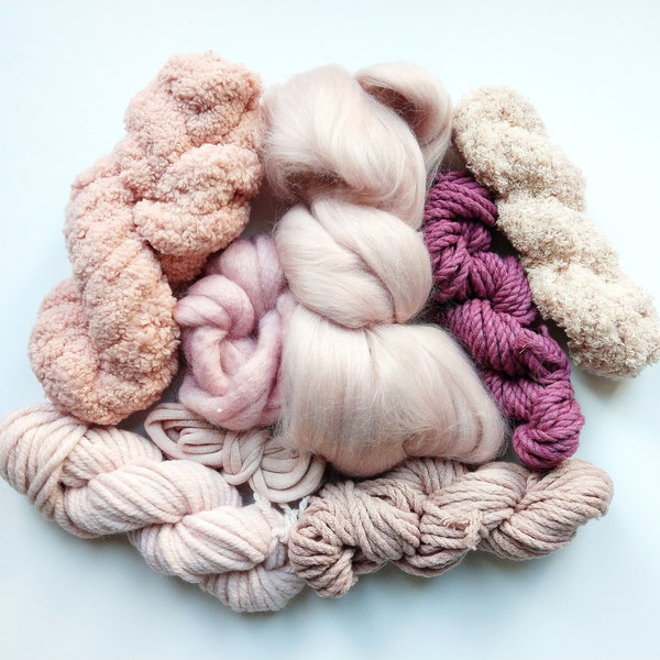 SCRAPPY MULTICOLOR Two Ply Yarn, Jumbo Yarn, Handspun Fibers, Weaving ...