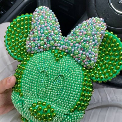 Disney Inspired Mickey Minnie Large Bling Patch - Etsy