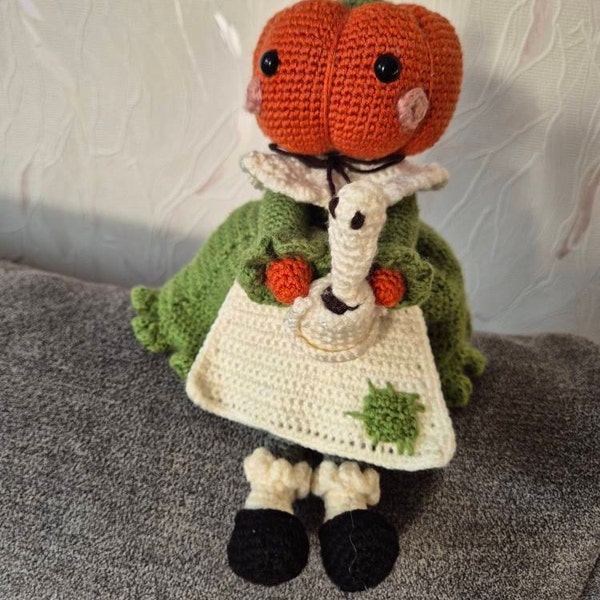 Halloween Crochet Pattern, Halloween Doll Amigurumi, Amigurumi Pattern ...