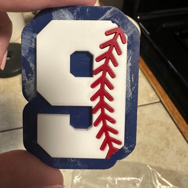 Personalized Baseball Bag Tag, Ice Cream Drip Bag Tag, Bogg Bag Tag ...