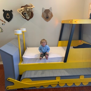 Twin Size Front End Loader Bed PLANS plans Only, Create a Construction ...