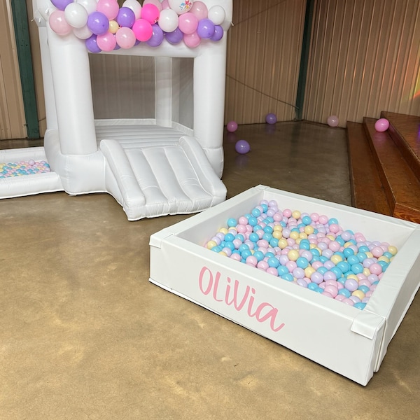 Black Ball Pit, Soft Play Equipment, Baby Ball Pool, Activity Toy ...