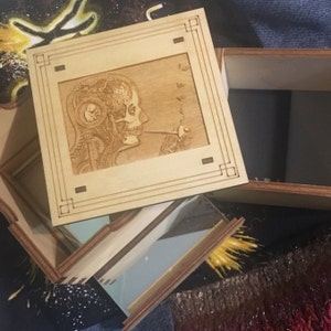 Wooden Kief Box Pollen Sifter - Etsy