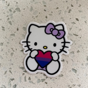 Custom Hello Kitty Pride Flag Sticker - Etsy