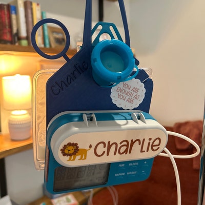 Tubie Hang™ G-tube Feeding Pump Hanger - Etsy