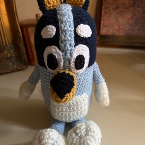 1 Crocheted Unicorse Lawyer bluey Puppet for Toddlers / Kids, Gift, Toy ...