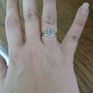 Sterling Silver Love Cuddle Hugging, Wraparound, Friendship Care Ring ...