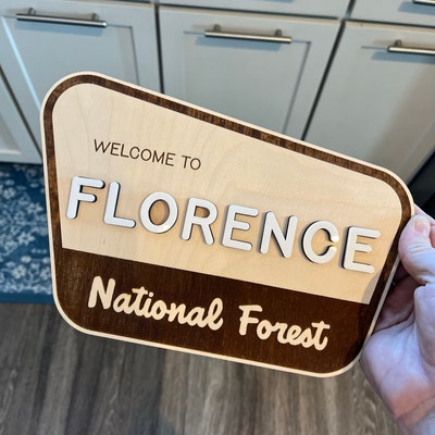 National Forest Last Name Puzzle Newlywed Gift Personalized Puzzle ...