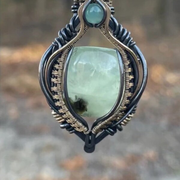 Blue Labradorite Skull Sterling Silver Wire Wrap With Opal - Wire ...