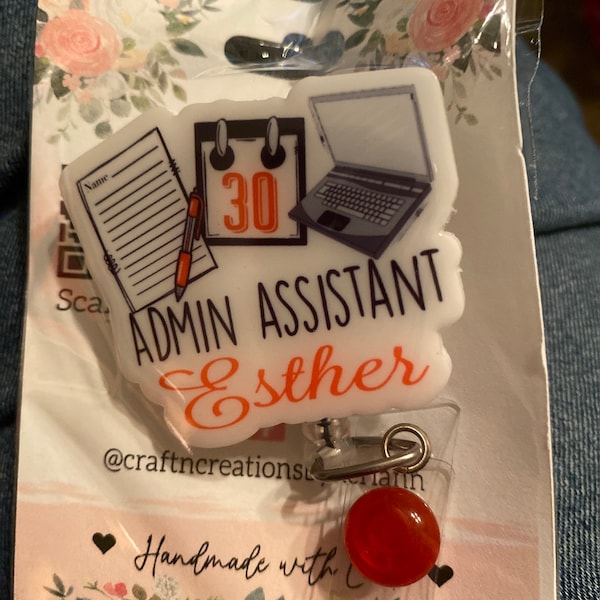 Admin Assistant Badge Reel, Administration Badge Reel, Admin Assistant ...