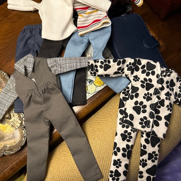 2pk (light,dark)-lightweight Denim Jeans-will Fit 11.5" Girl Dolls - Etsy