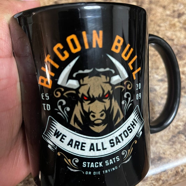 Yoga Mat, Bitcoin Logo With Ornamental Flowers, Botanicals Design ...