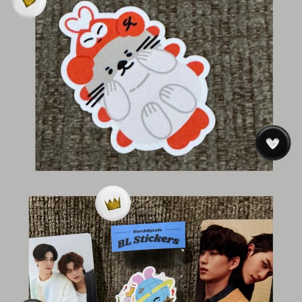 BL Vinyl Stickers Williamest Perthsanta Pondphuwin Juniormark ...