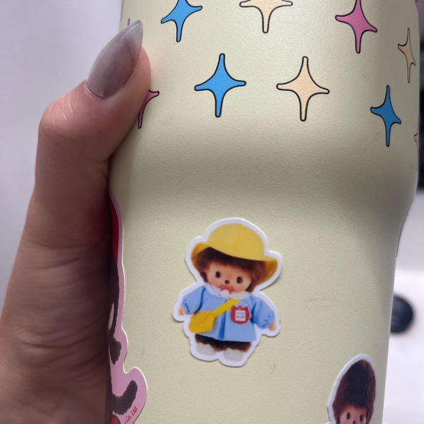 Monchhichi Sticker Sheet - Etsy