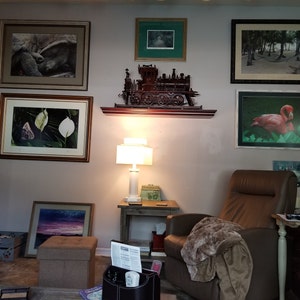 3-Tier 18 hardback lamp shade in off-white muslin fabric | Etsy