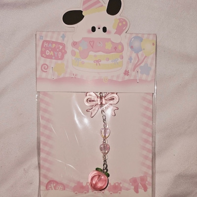 Cute Pink Keychains Grab Bag 1/2/3/5pcs for Kpop Photocard Binder, Card ...
