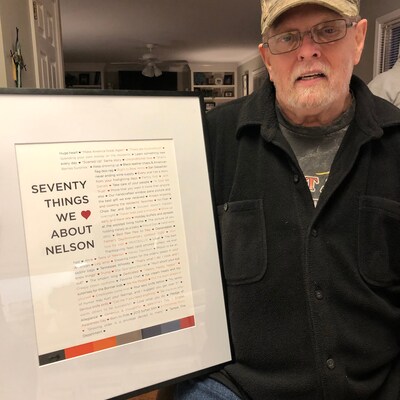 TEMPLATE for the 75 Things We Love About You Artwork adobe Illustrator ...