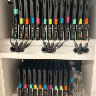 Classroom Laptop Label for Classroom Organization With Color Coded ...