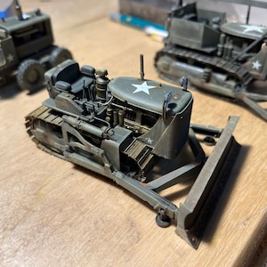 U.S. Army Bulldozer D7 USA Military Scales Tracked Vehicle Ww2 ...
