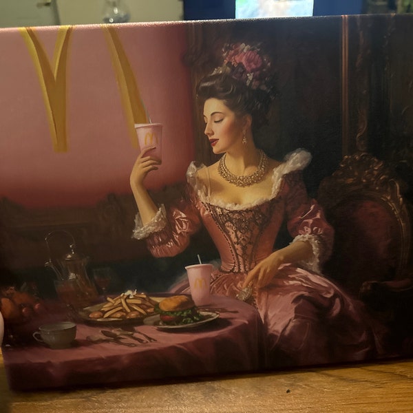 The Princess's Portrait | Renaissance Woman Art, Baroque Wall Art ...