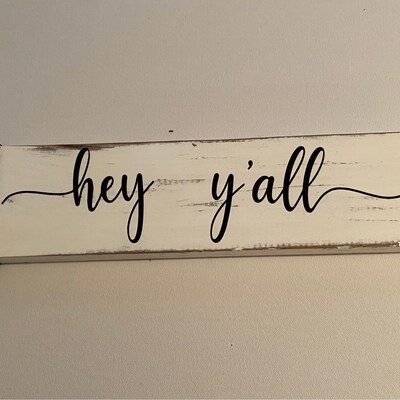 Hey Y'all Svg, Hello SVG, Welcome Svg, Dxf, Png, Front Door Sign SVG ...