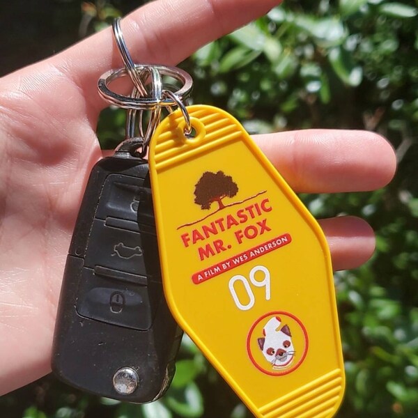 Wes Anderson Movie Inspired Retro Motel Key Fob - Etsy