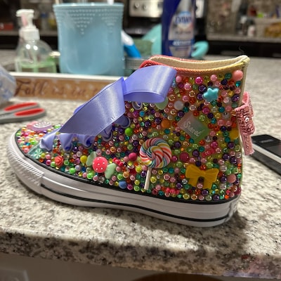 Custom Candyland Birthday Converse Shoes Candyland/candy Shoppe ...