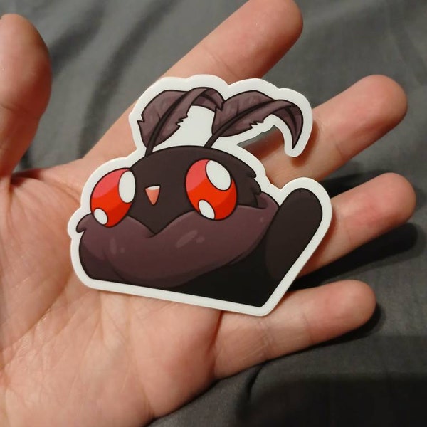 Mothman Magnets Cute Cryptid Mothman Magnet Set Boba Mothman Series ...