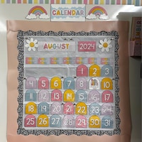 Back to School Bulletin Board Kit, Classroom Decor, Pastel Trendy ...